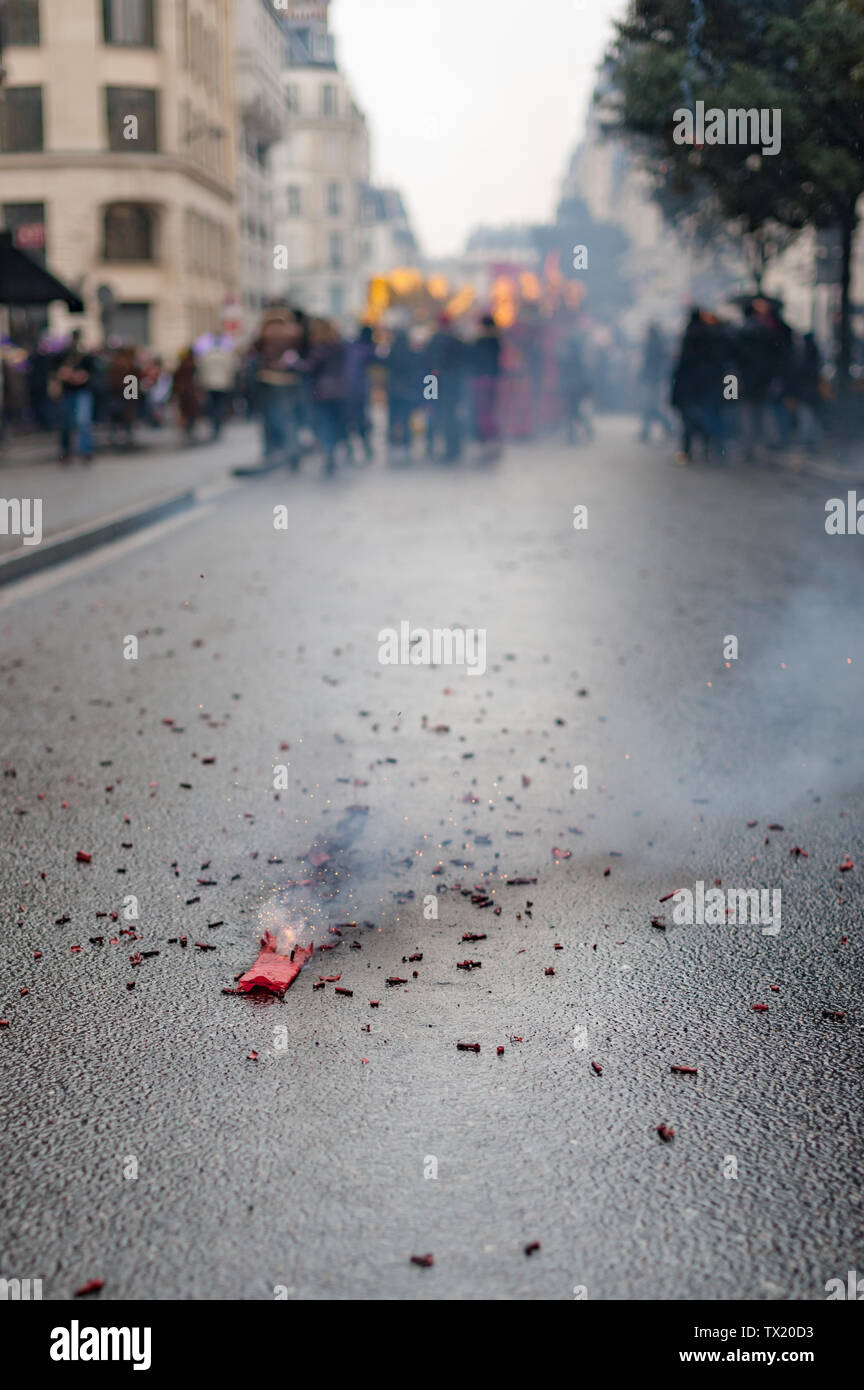 spring festival firecrackers Stock Photo - Alamy