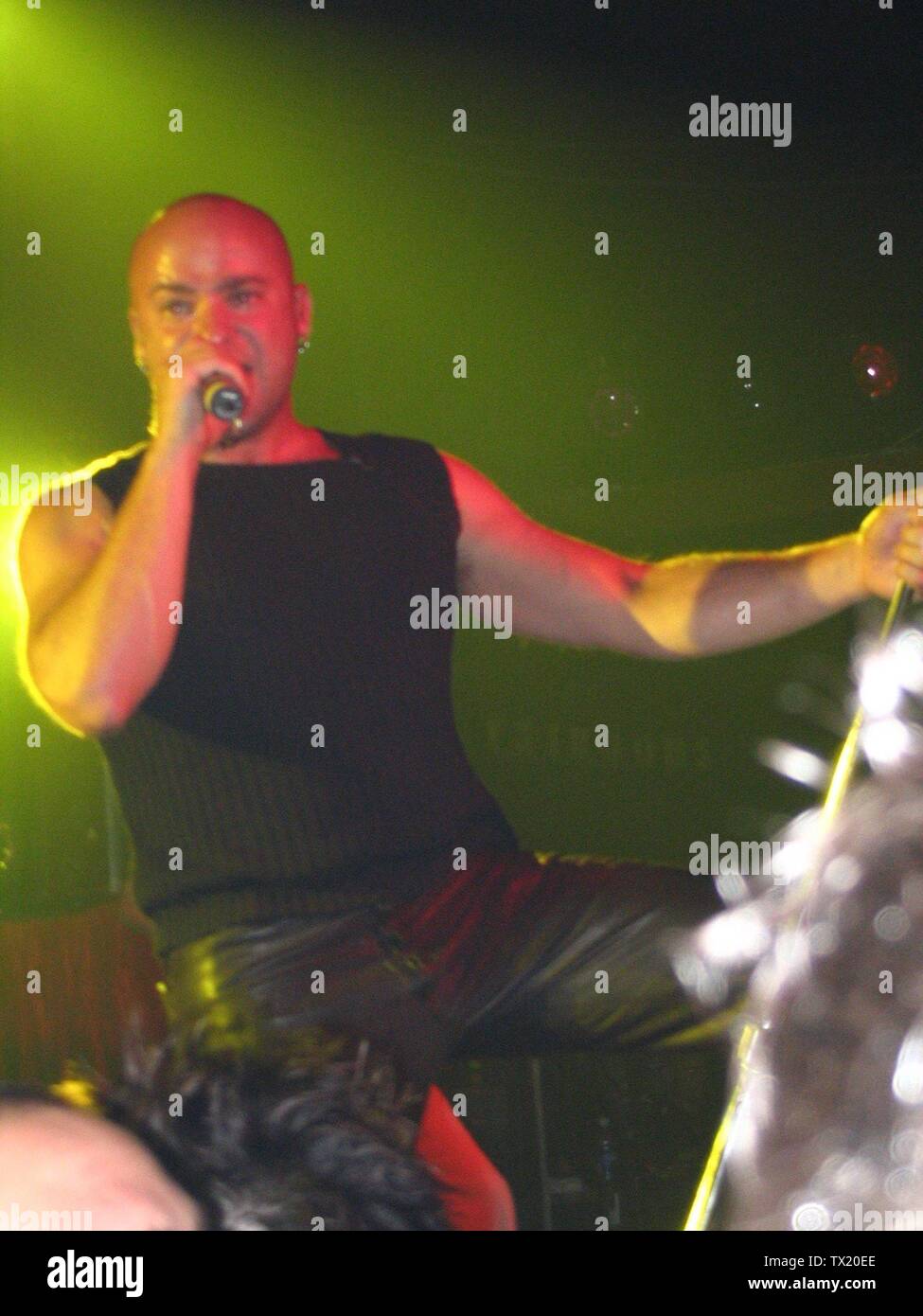 David draiman disturbed hi-res stock photography and images - Alamy