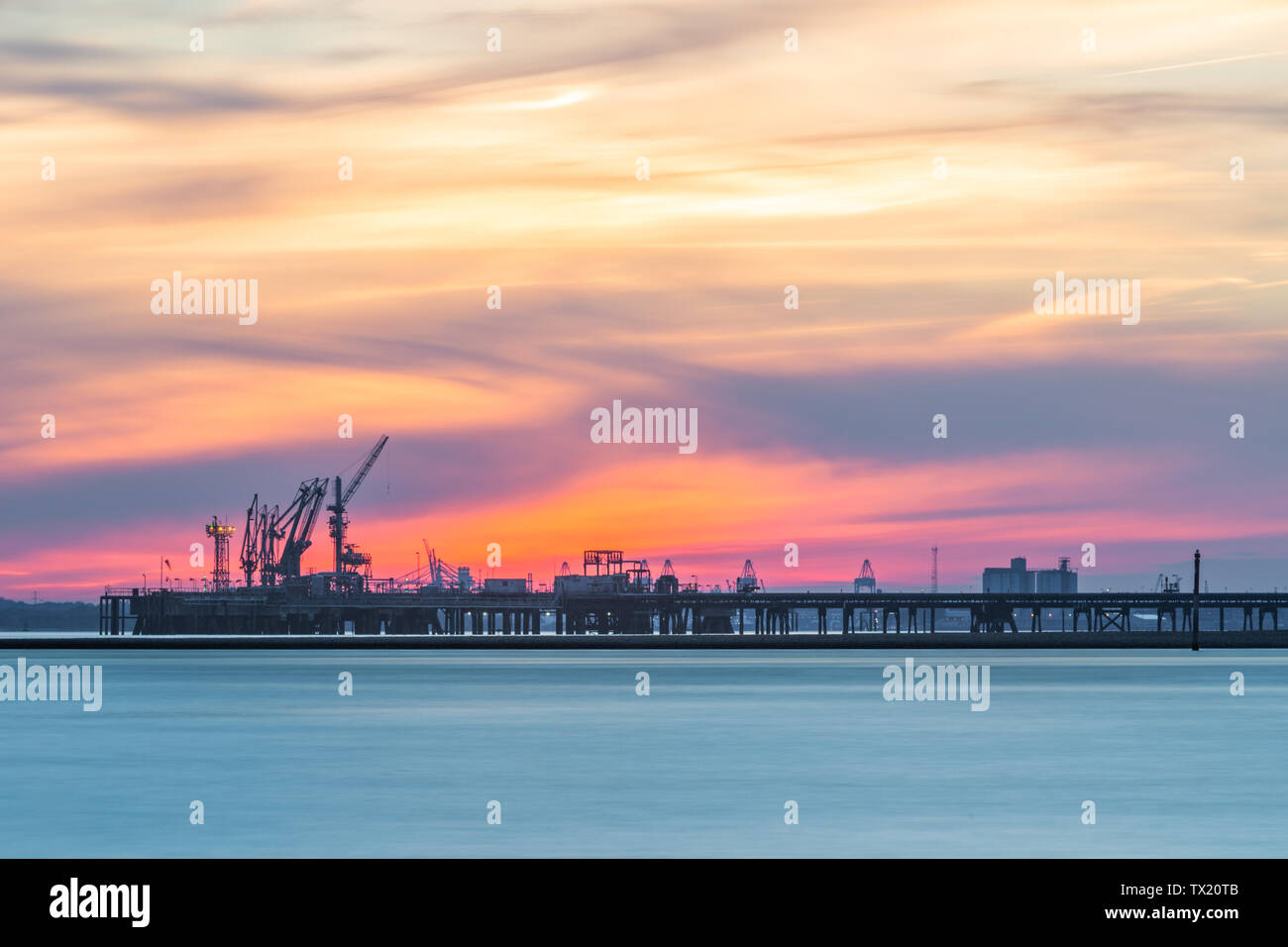 Hamble sunset hi-res stock photography and images - Alamy
