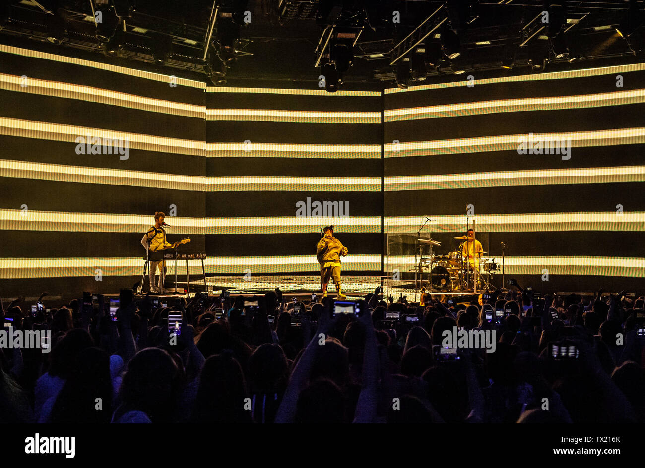 Atlanta, Georgia, USA. 23rd June, 2019. Billie Eilish performs live in ...