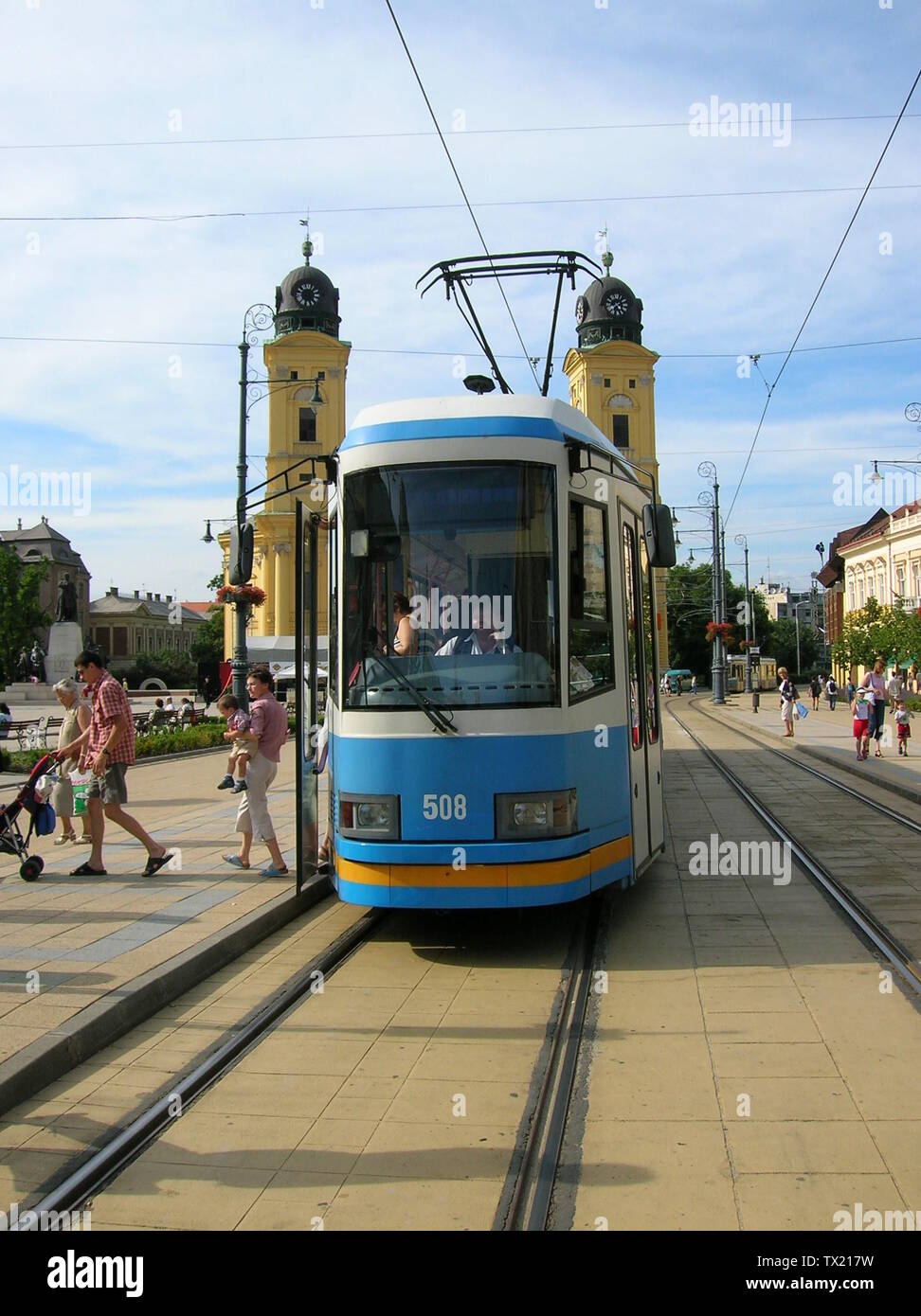A tram in debrecen hi-res stock photography and images - Alamy
