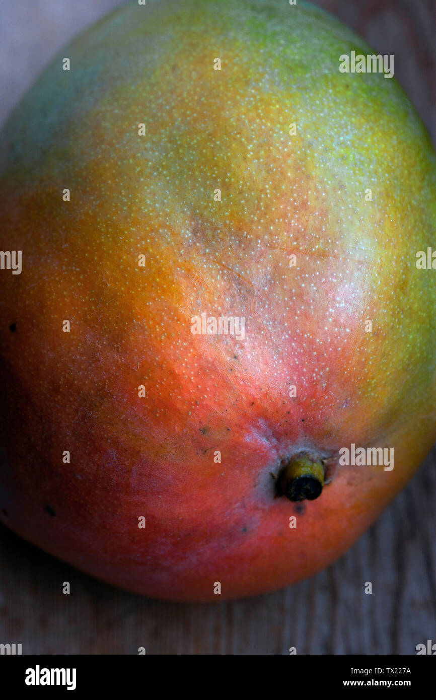 A Close Up Of A Mango Stock Photo - Alamy