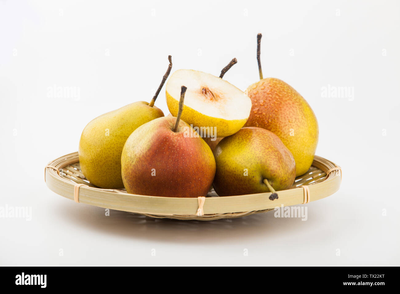 Early crisp pear Stock Photo - Alamy