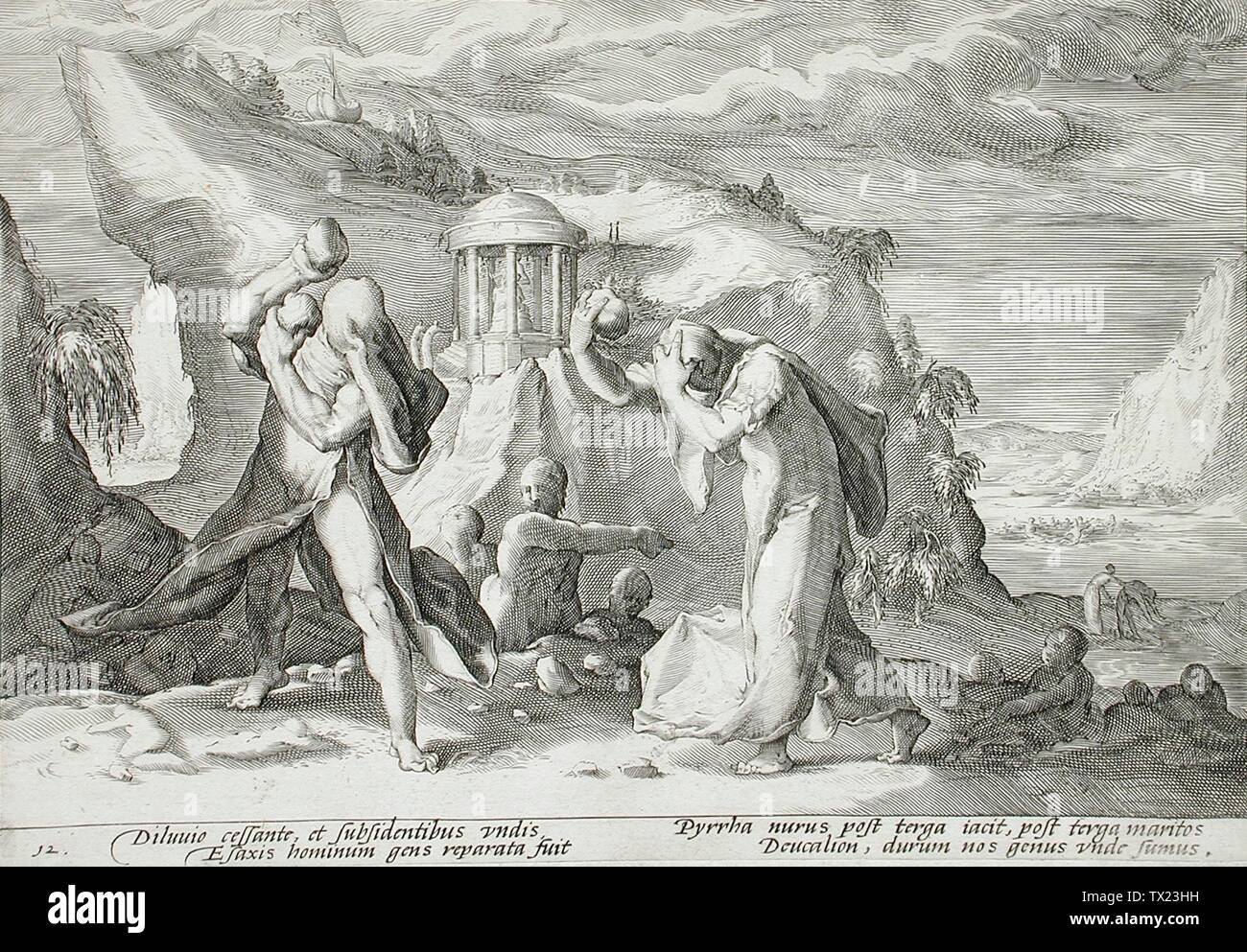 Pyrrha metamorphoses hi-res stock photography and images - Alamy