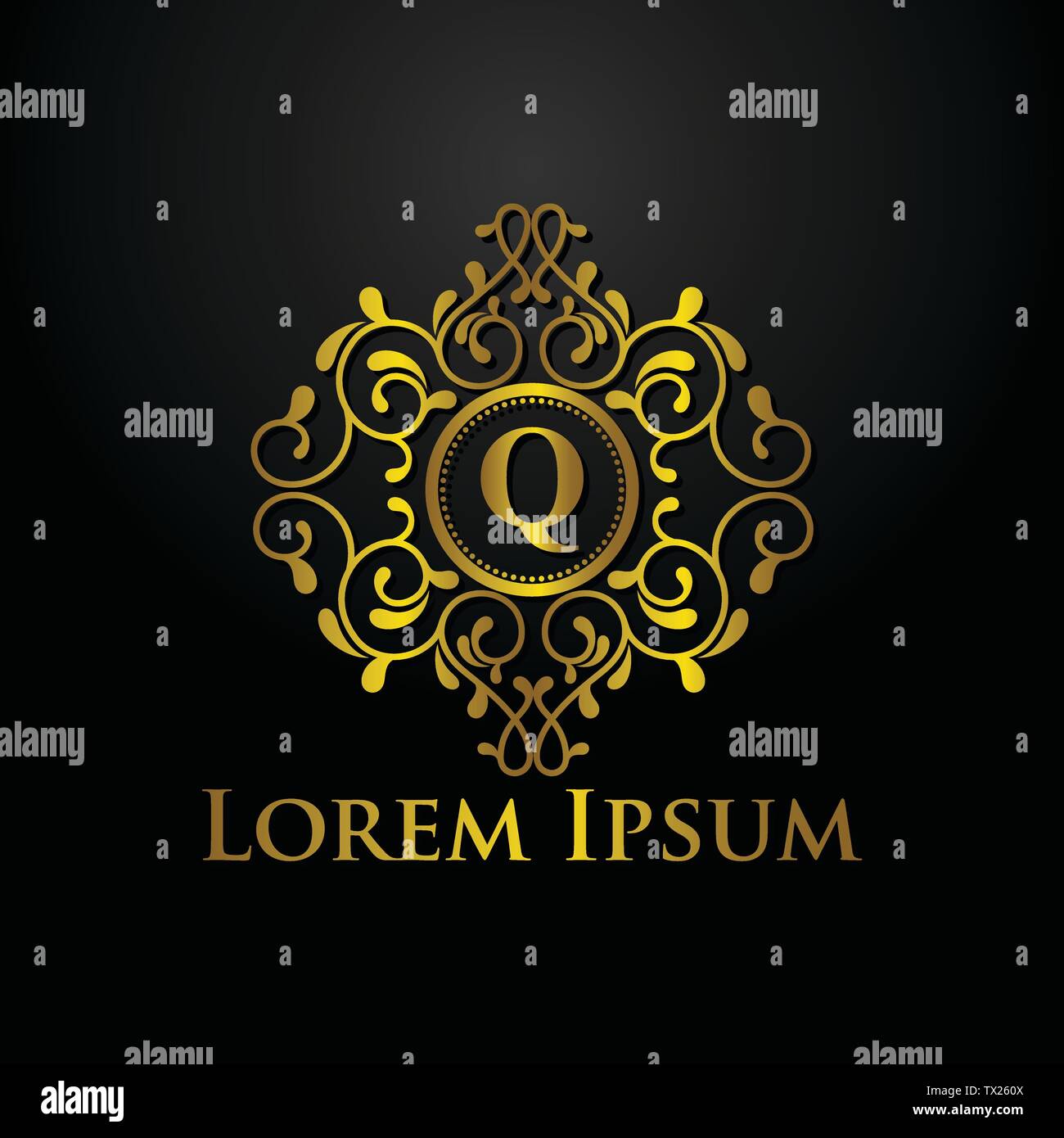 luxury logo, letter Q logo, classic and elegant logo designs for ...