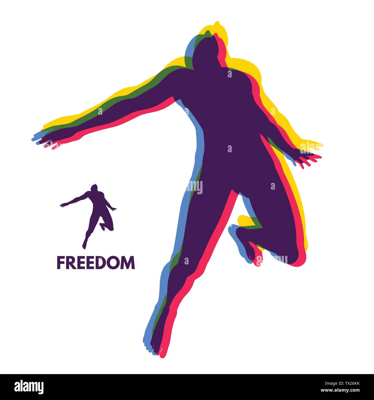 Leap of the imagination Stock Vector Images - Alamy