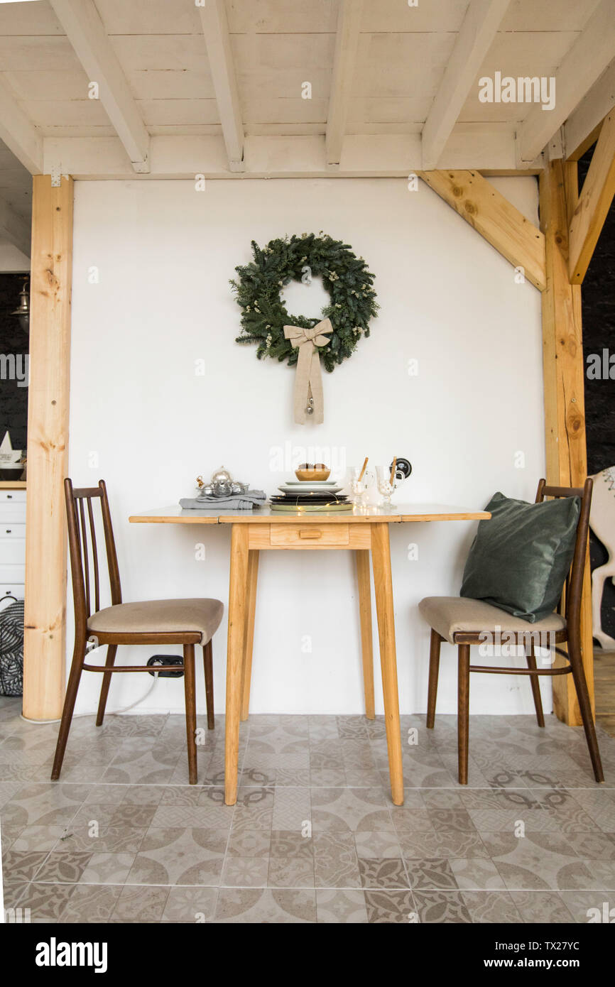 Simple table hi-res stock photography and images - Alamy