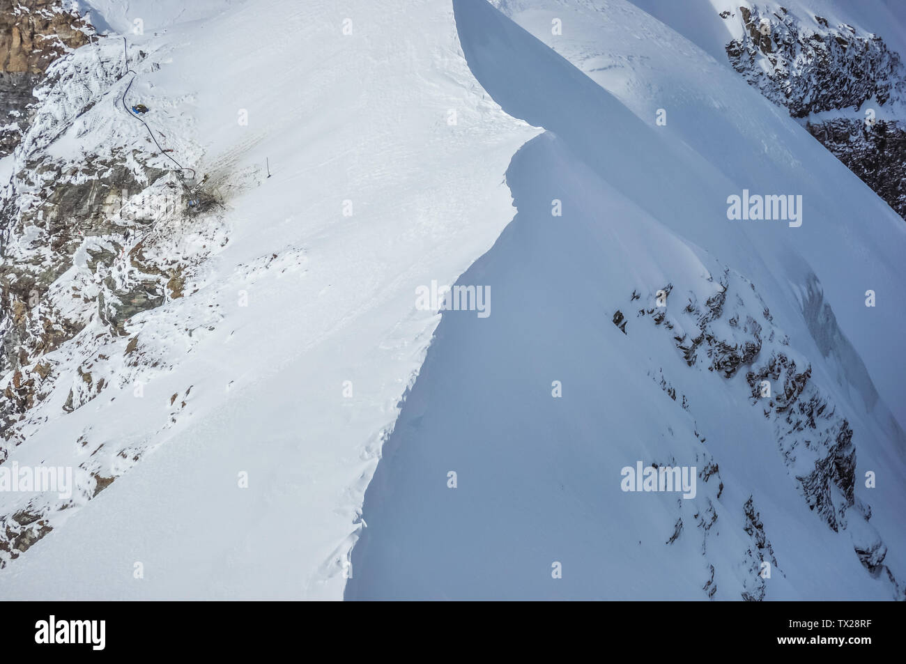 Swiss Interlaken Jungfrau Snow Mountain Scenery Stock Photo - Alamy