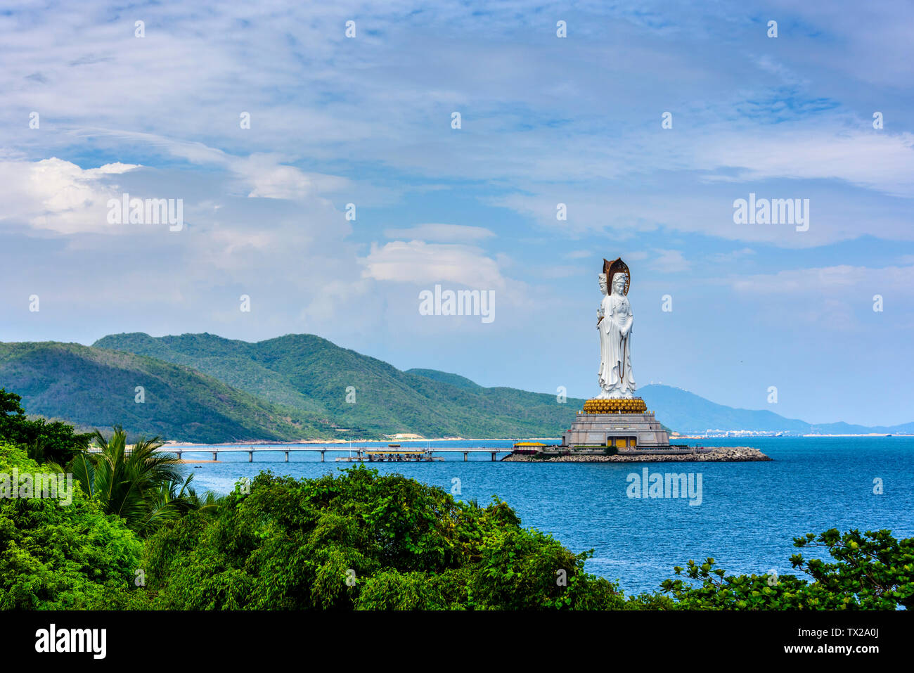 Nanshan buddhism cultural zone hi-res stock photography and images - Alamy