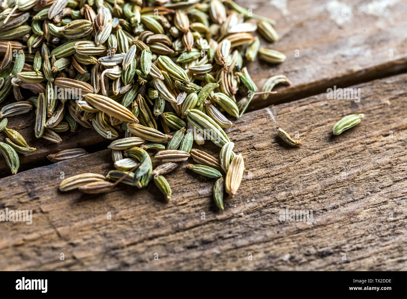 Closeup of fennel seeds Stock Photo - Alamy