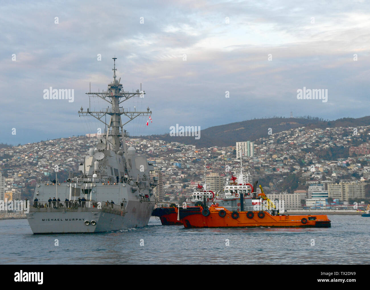VALPARAISO, Chile (June 23, 2019) - The Arleigh Burke-class guided ...