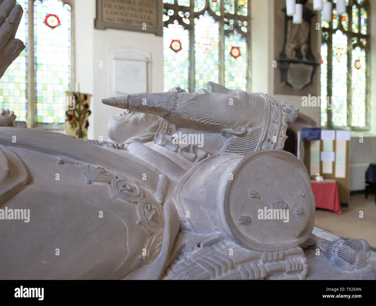 Tomb of Thomas Howard, 3rd Duke of Norfolk, died 1536, Framlingham ...
