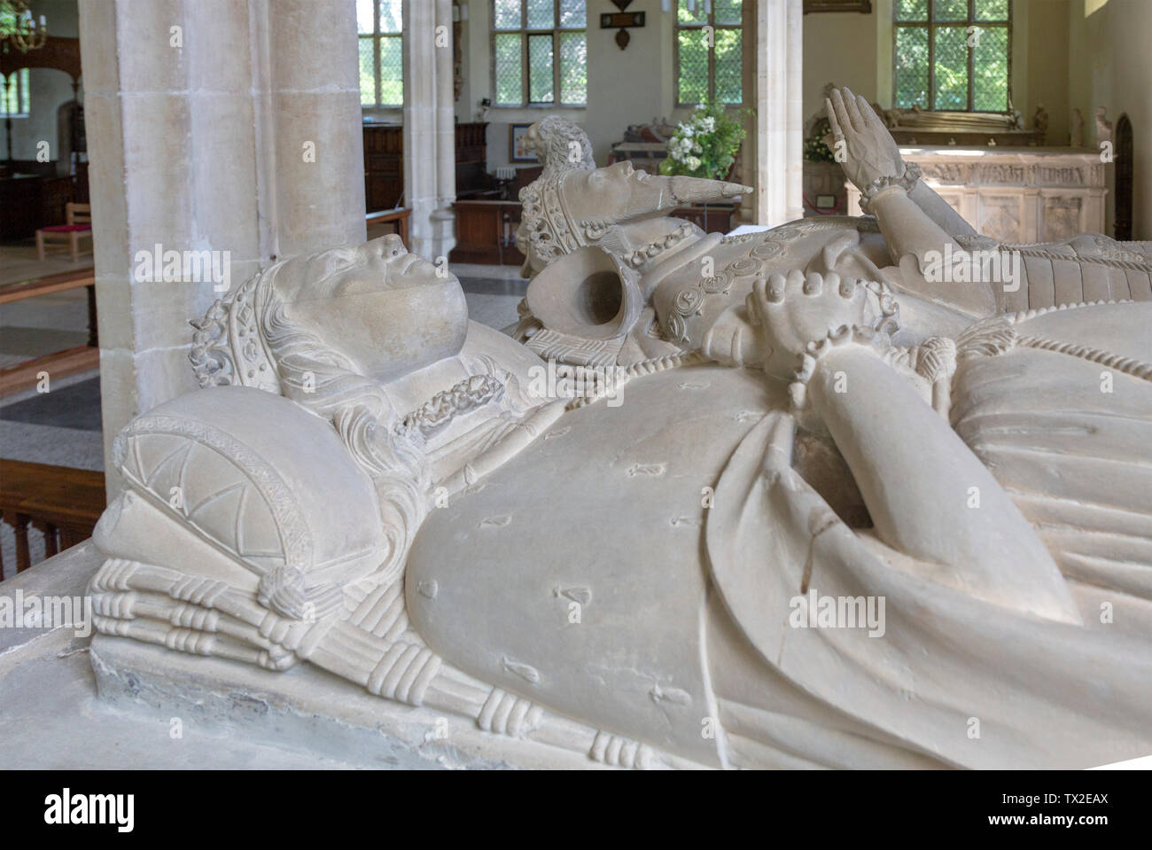 Tomb of Thomas Howard, Duke of Norfolk, d 1536, Mary Richmond, his ...