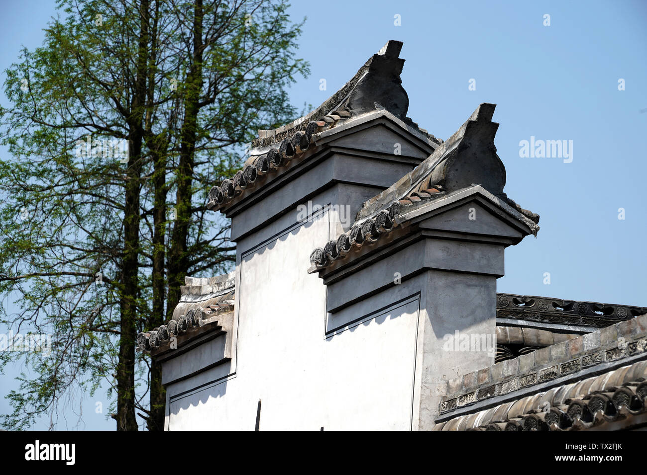 Ancient complex in Cicheng, Ningbo Stock Photo - Alamy