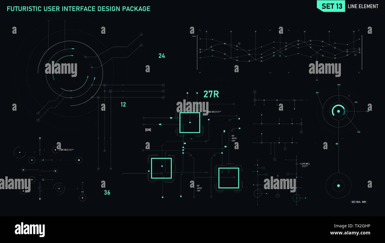 User Interface Design Futuristic