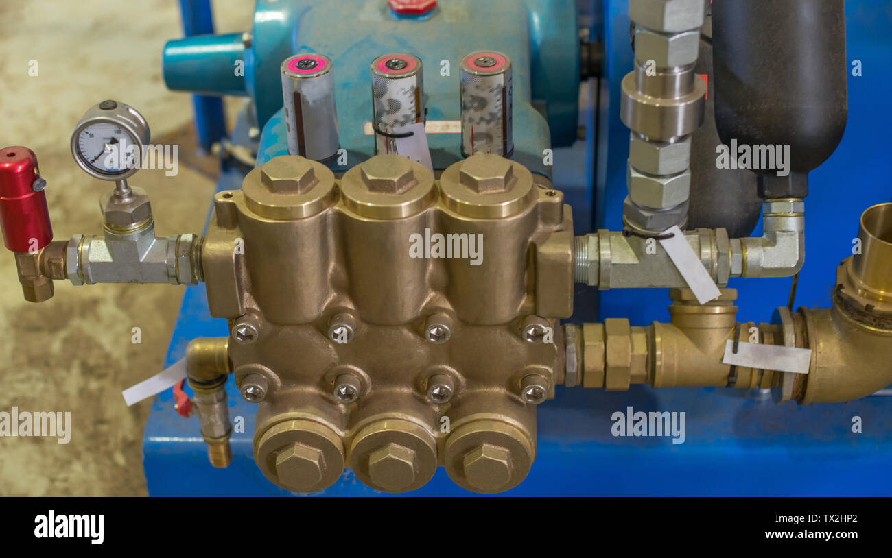 High performance industrial pump Stock Photo - Alamy