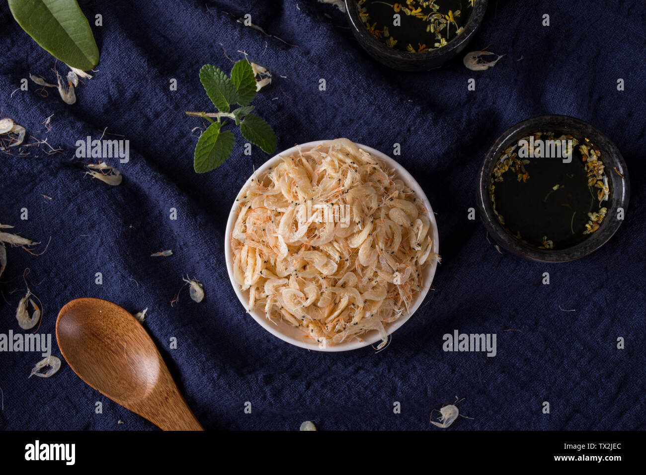 Shrimp skin is a kind of ingredient, mainly made from hairy shrimp ...