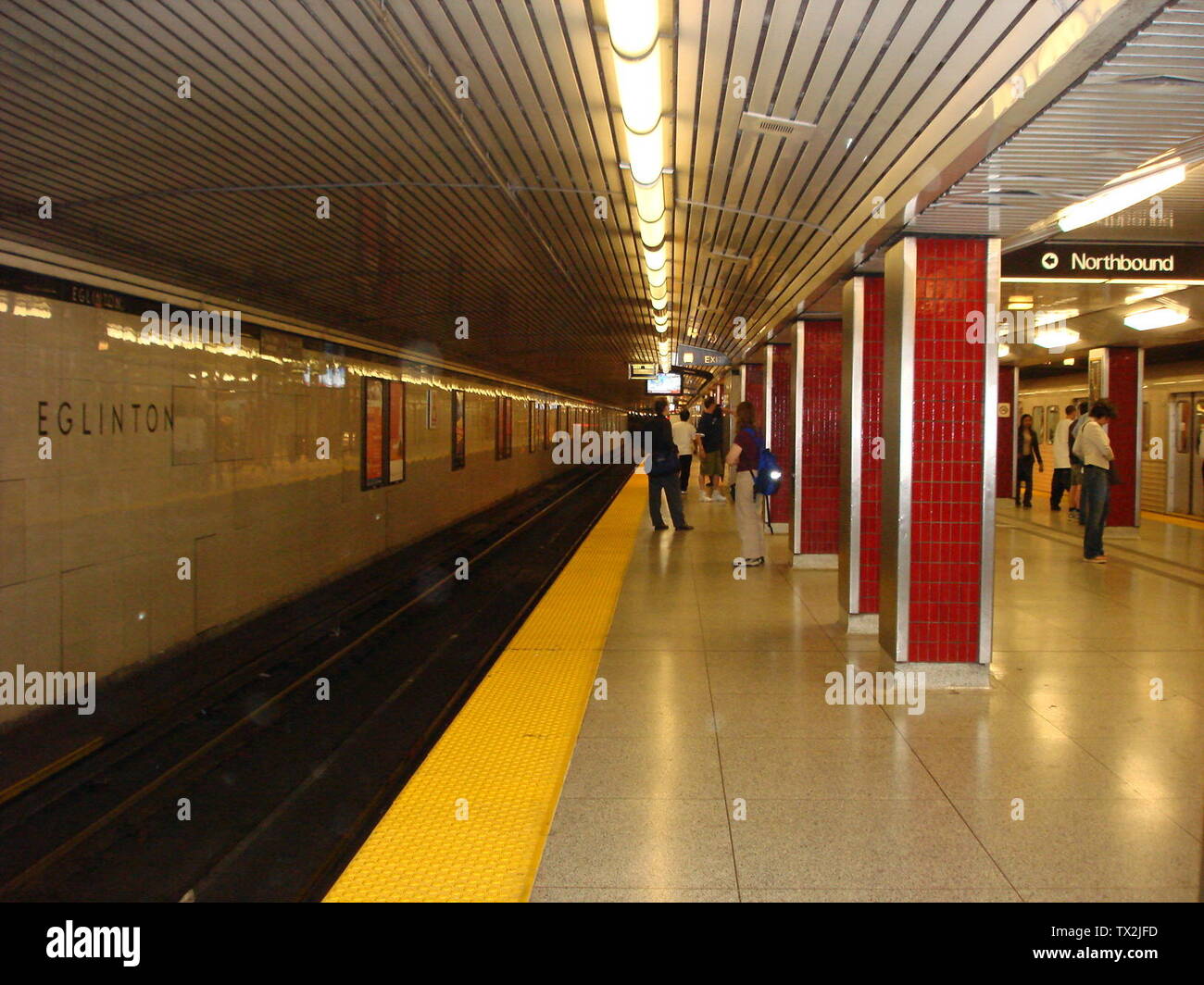 Eglinton subway station hi-res stock photography and images - Alamy