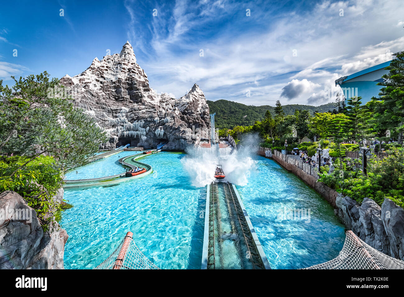 Shark in playground hi-res stock photography and images - Alamy