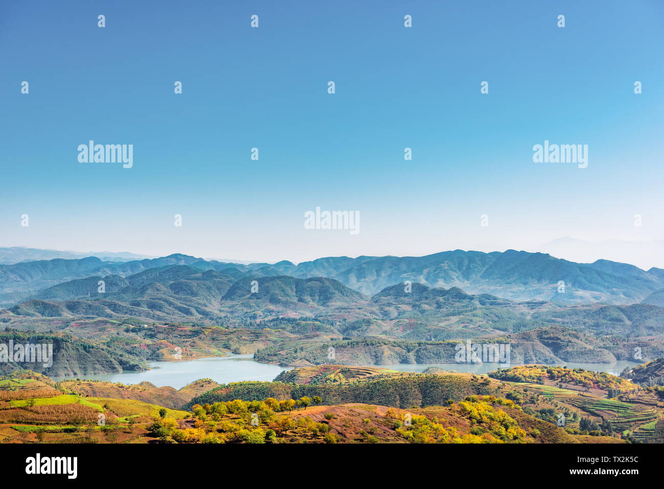 The mountain of Zhaotong Dashanbao Stock Photo - Alamy