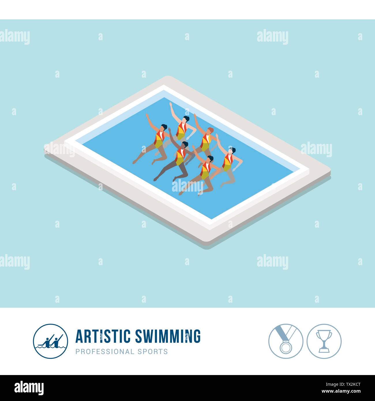 Artistic swim hi-res stock photography and images - Alamy