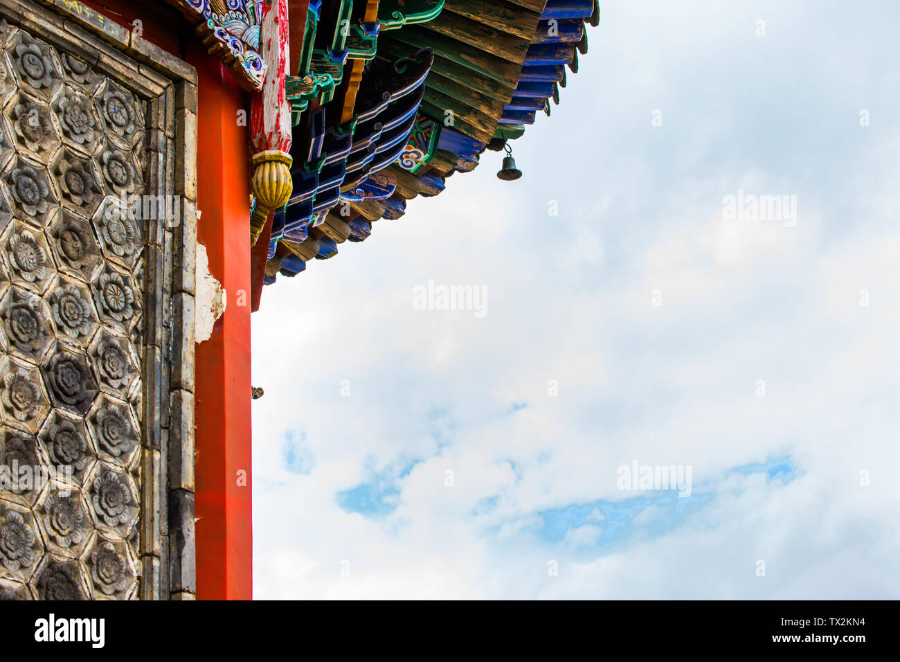 Parts of the temple Stock Photo - Alamy