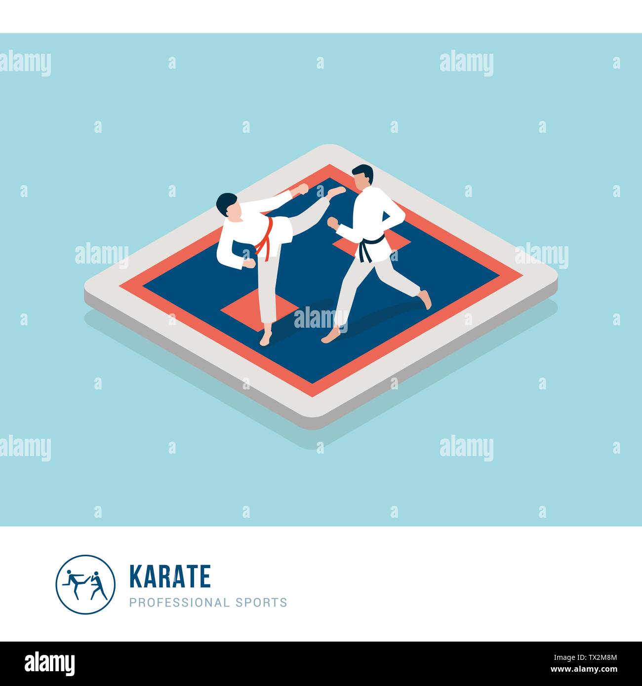 Masters of combat Stock Vector Images - Alamy