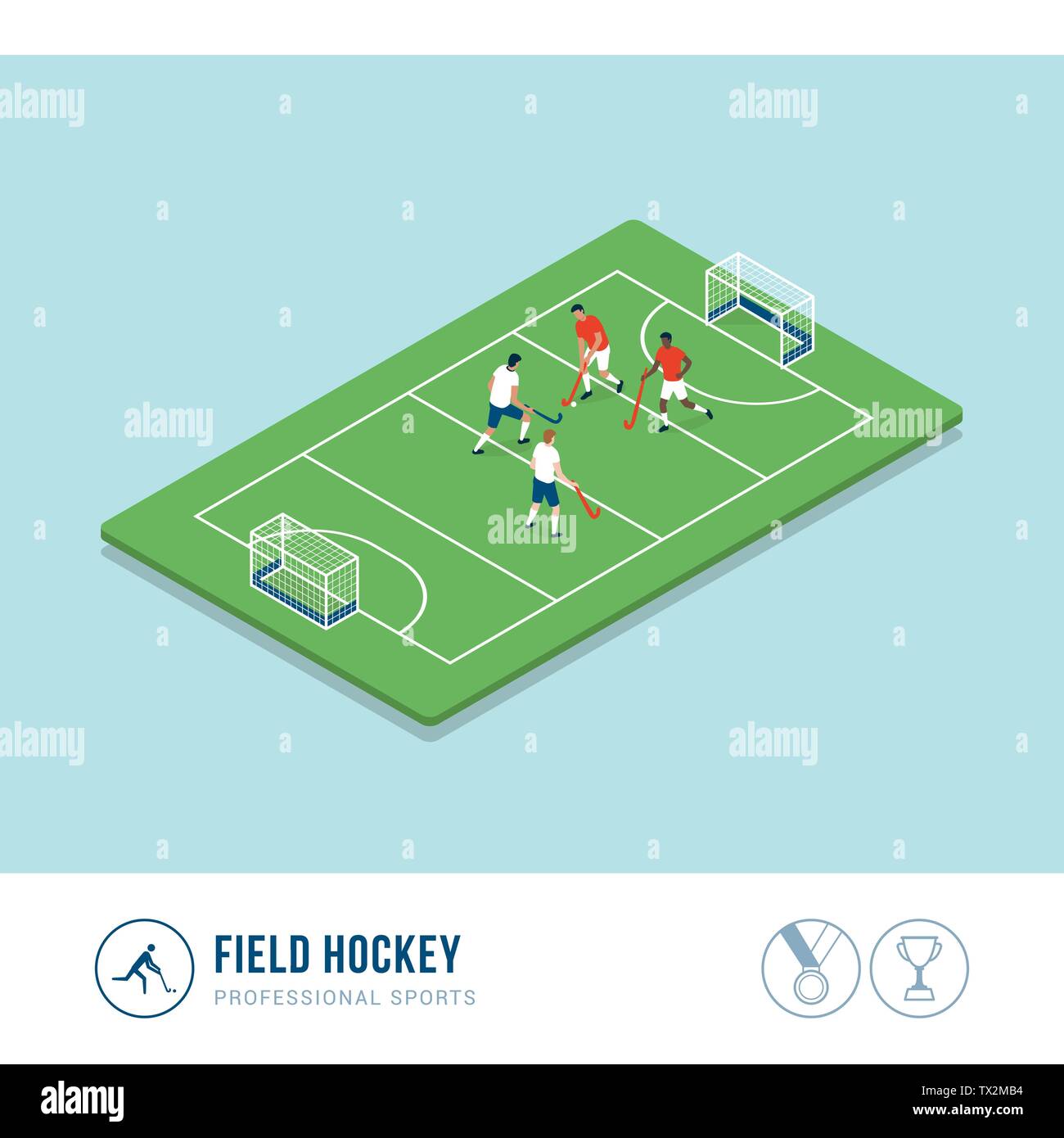 Field hockey stick hi-res stock photography and images - Alamy