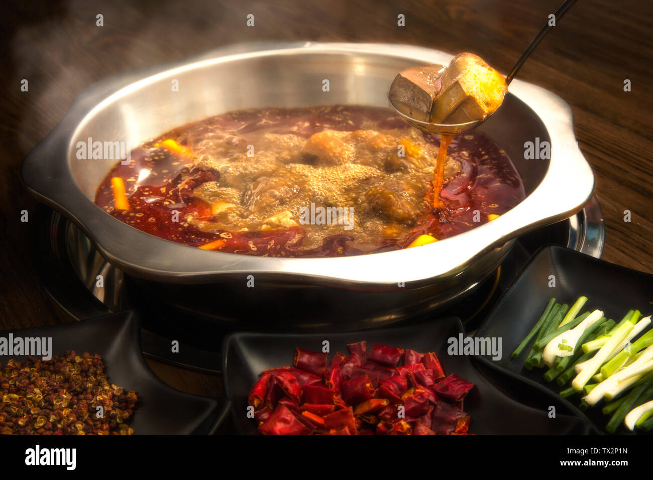 Hot pot duck blood hi-res stock photography and images - Alamy