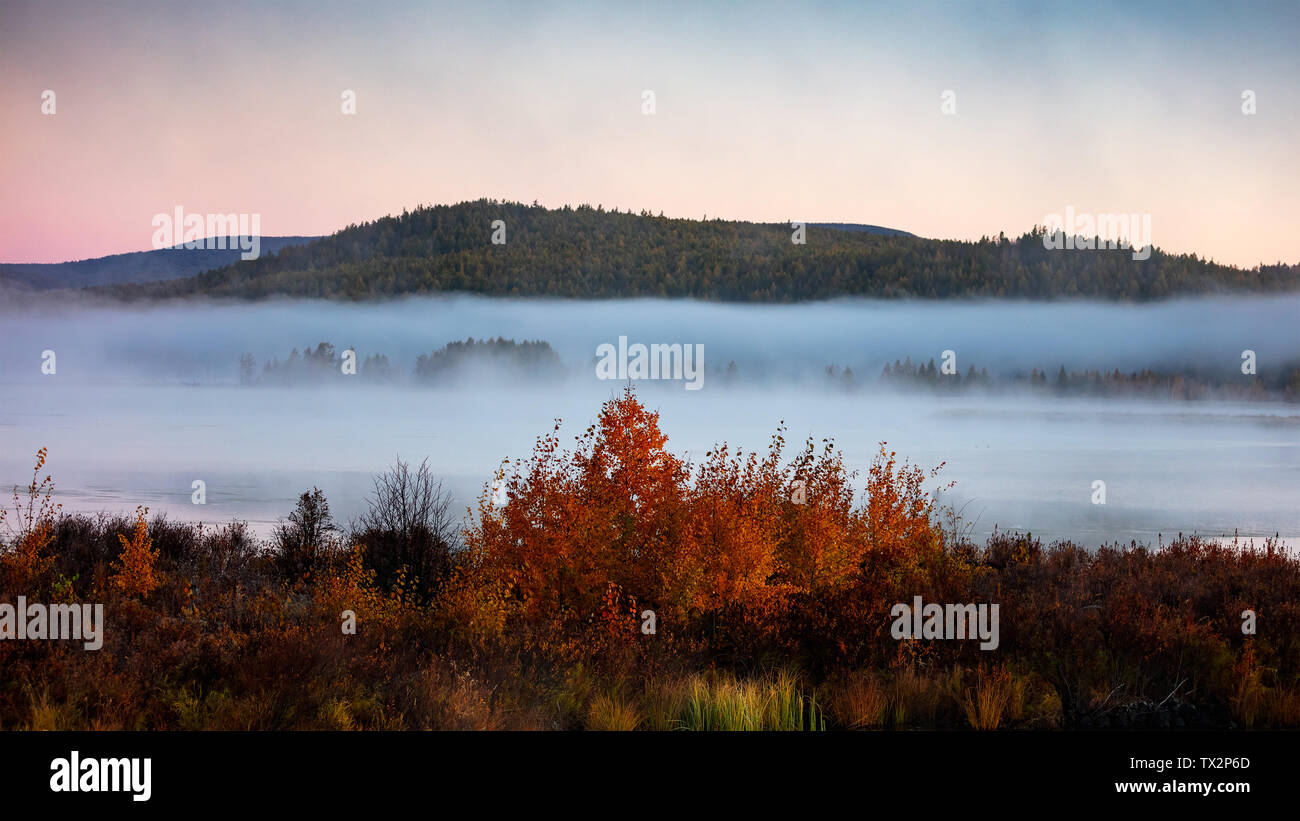 Autumn view of azalea lake Stock Photo - Alamy