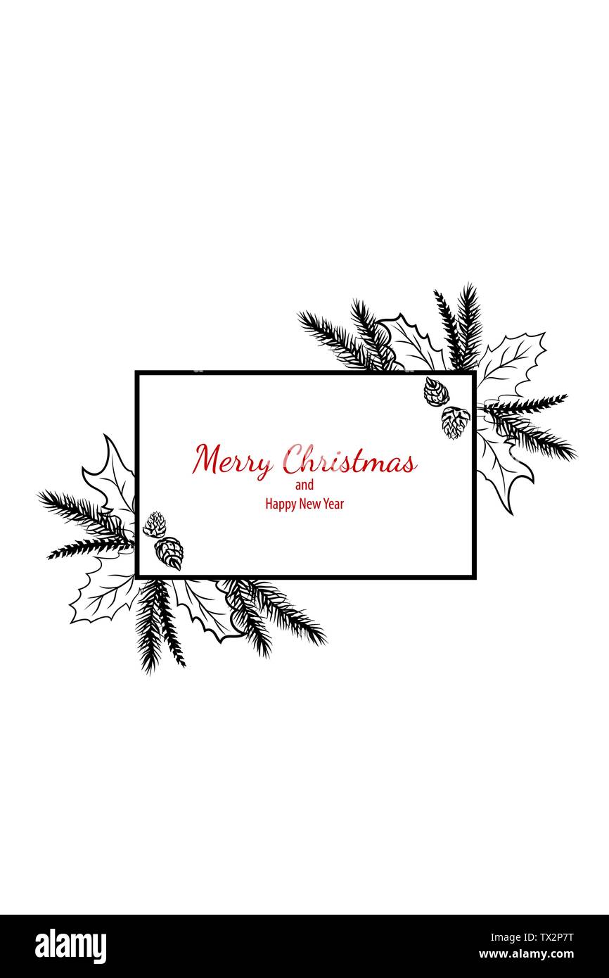 Black tree frame hi-res stock photography and images - Alamy