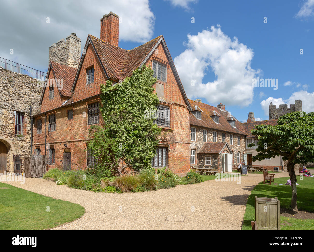 Interior framlingham castle inside hi-res stock photography and images ...