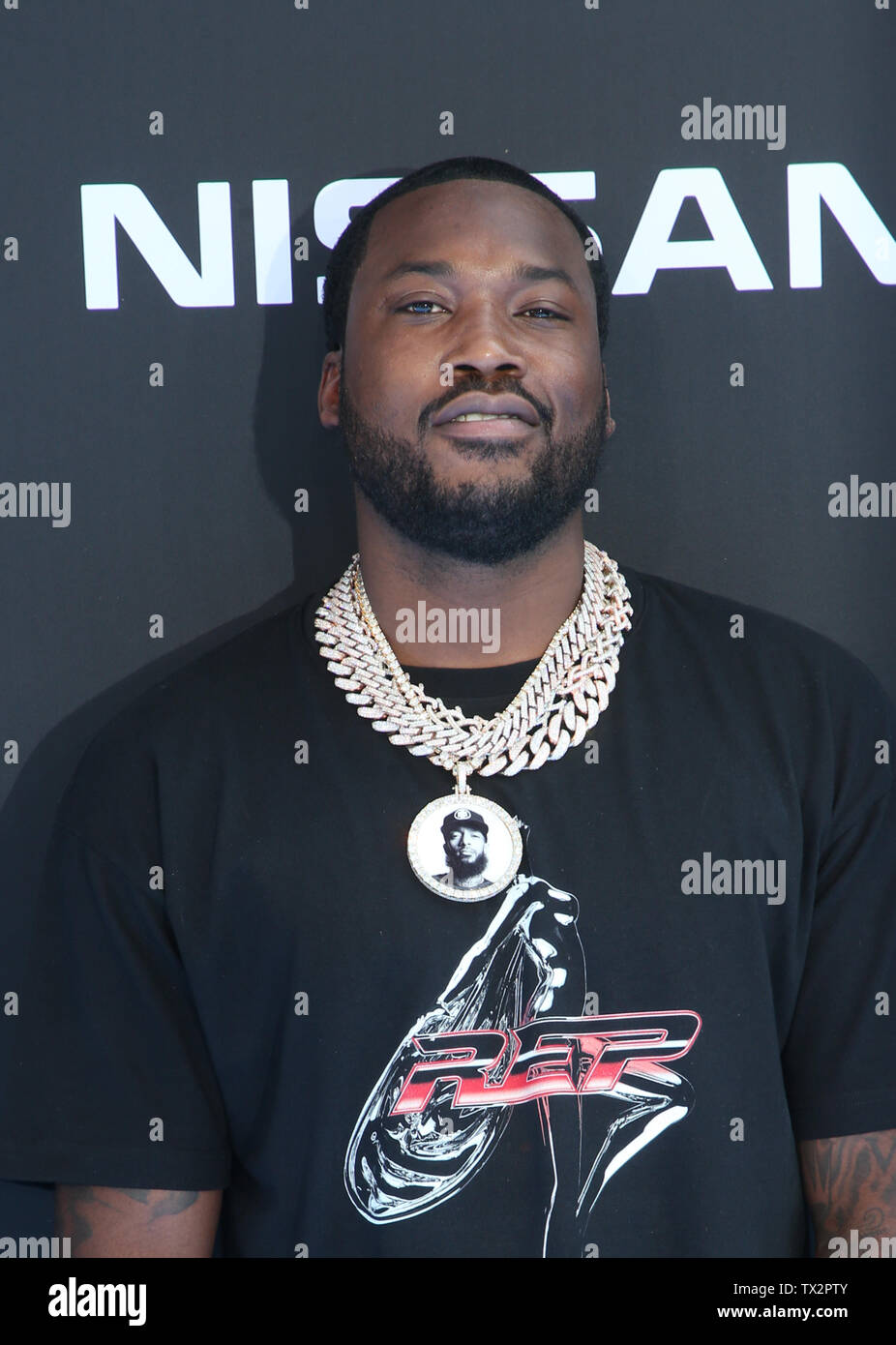 Los Angeles, Ca, USA. 23rd June, 2019. Meek Mill, at the 2019 BET ...