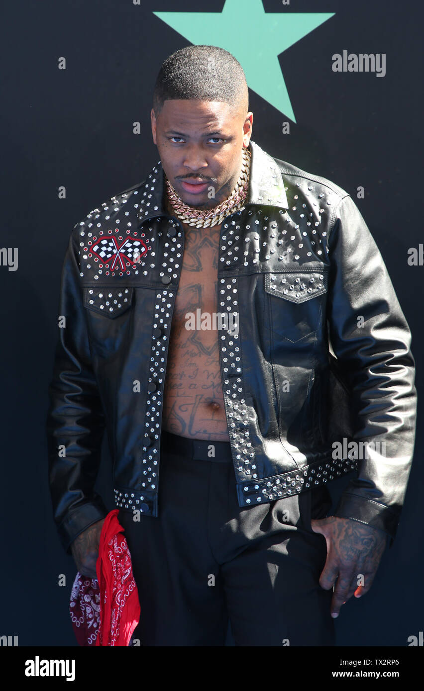 Los Angeles, Ca, USA. 23rd June, 2019. YG, at the 2019 BET Awards at ...
