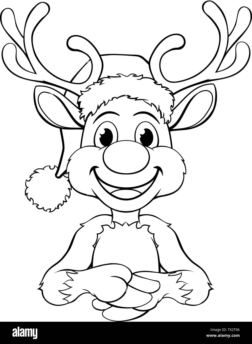 Cartoon animal border Black and White Stock Photos & Images - Alamy