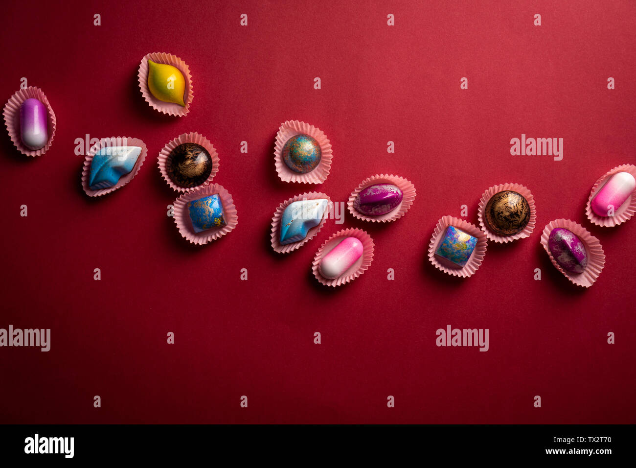 Colorful bonbons hi-res stock photography and images - Alamy