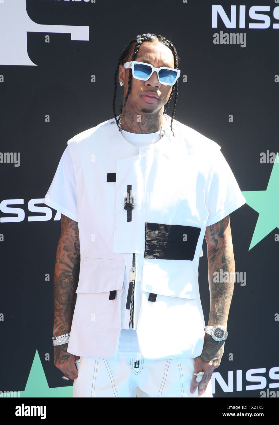 Los Angeles, Ca, USA. 23rd June, 2019. Tyga, at the 2019 BET Awards at ...