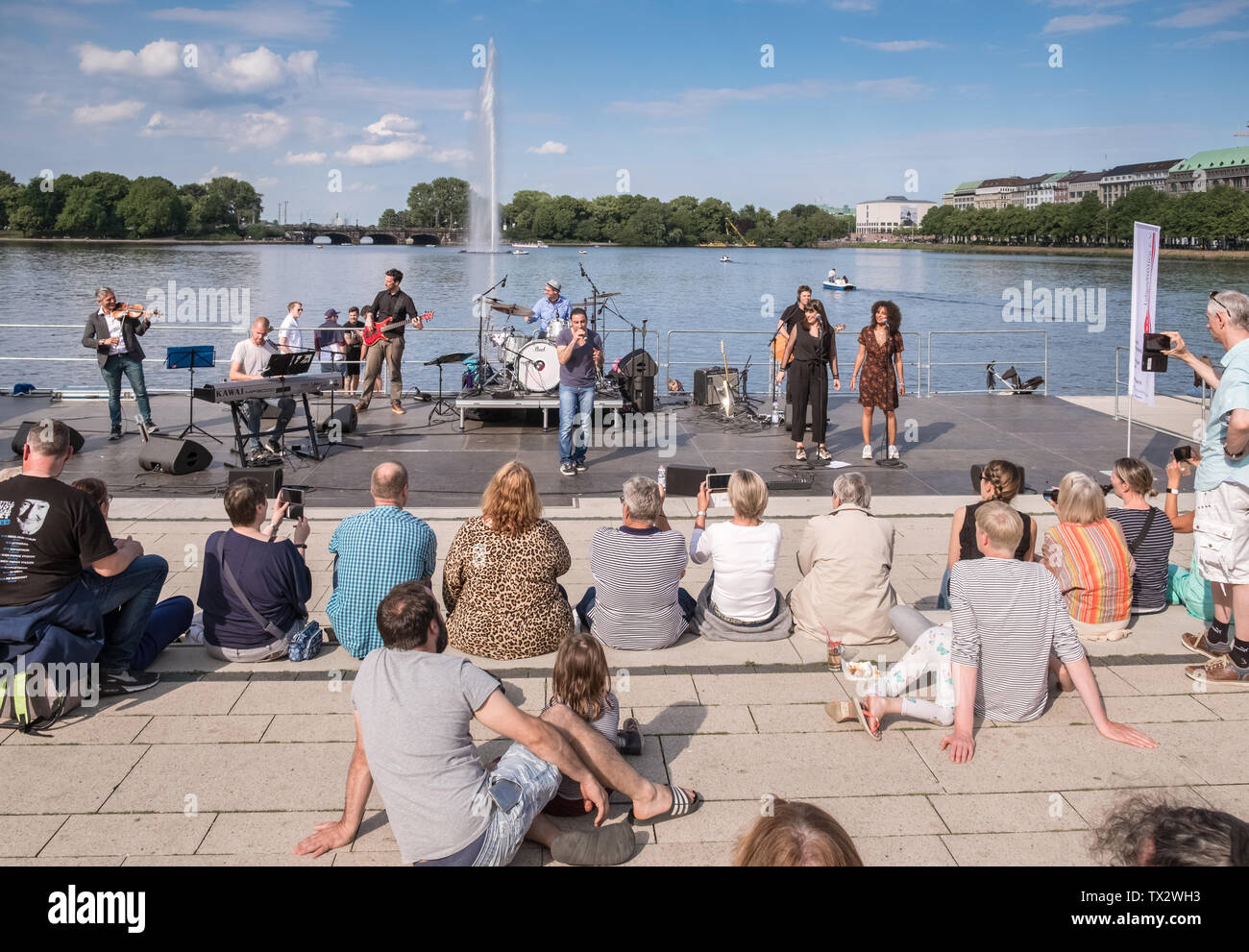 Open air concert germany hi-res stock photography and images - Alamy