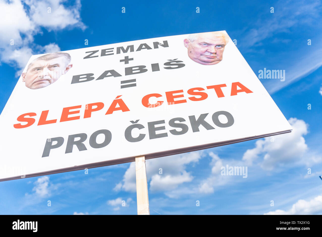 The largest Czech mass demonstration since 1989 with the attendance ...