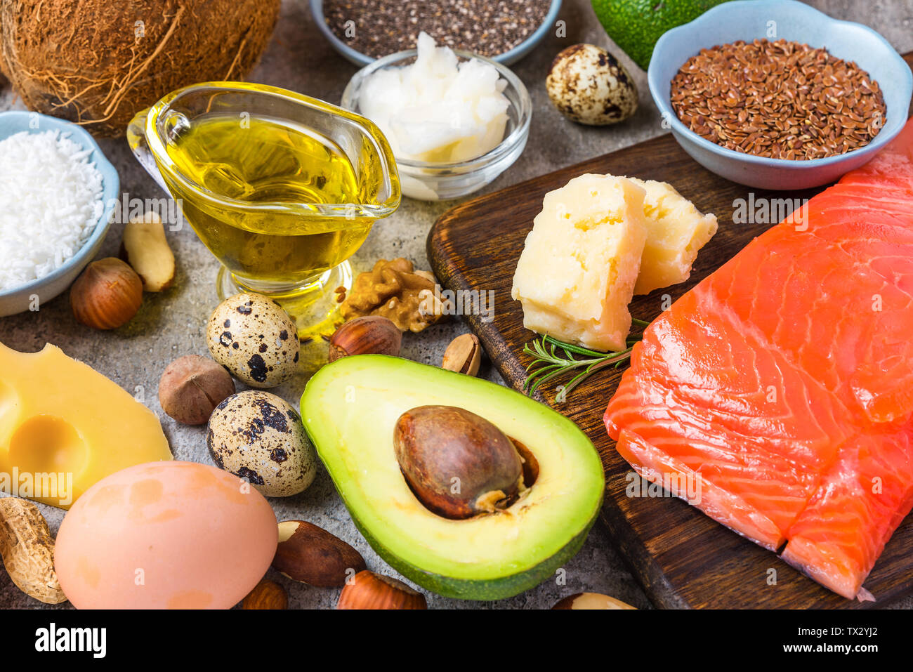 Healthy balanced diet fish hi-res stock photography and images - Alamy