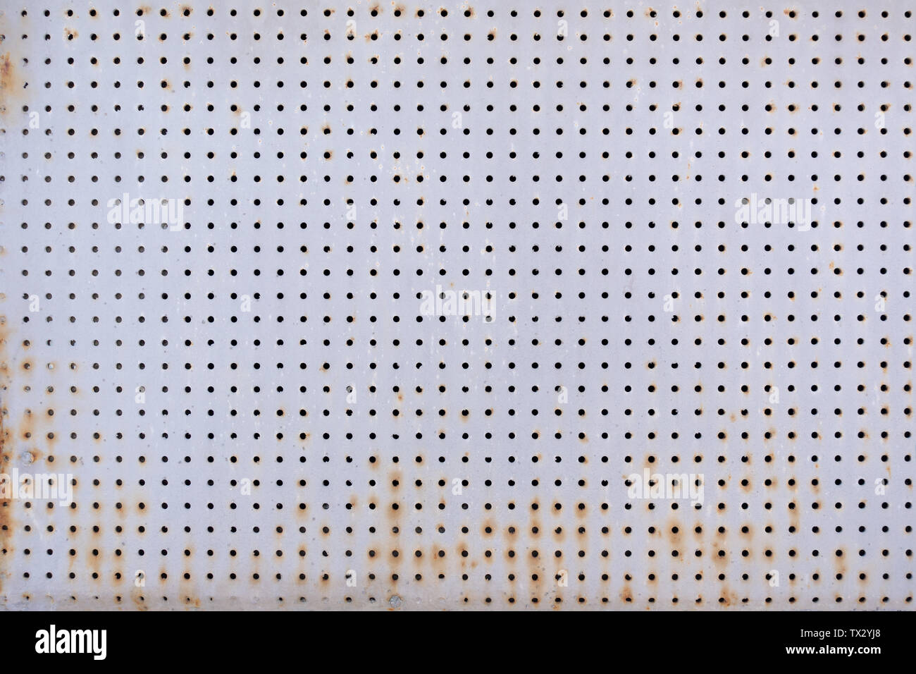 Texture perforated sheet metal hi-res stock photography and images - Alamy