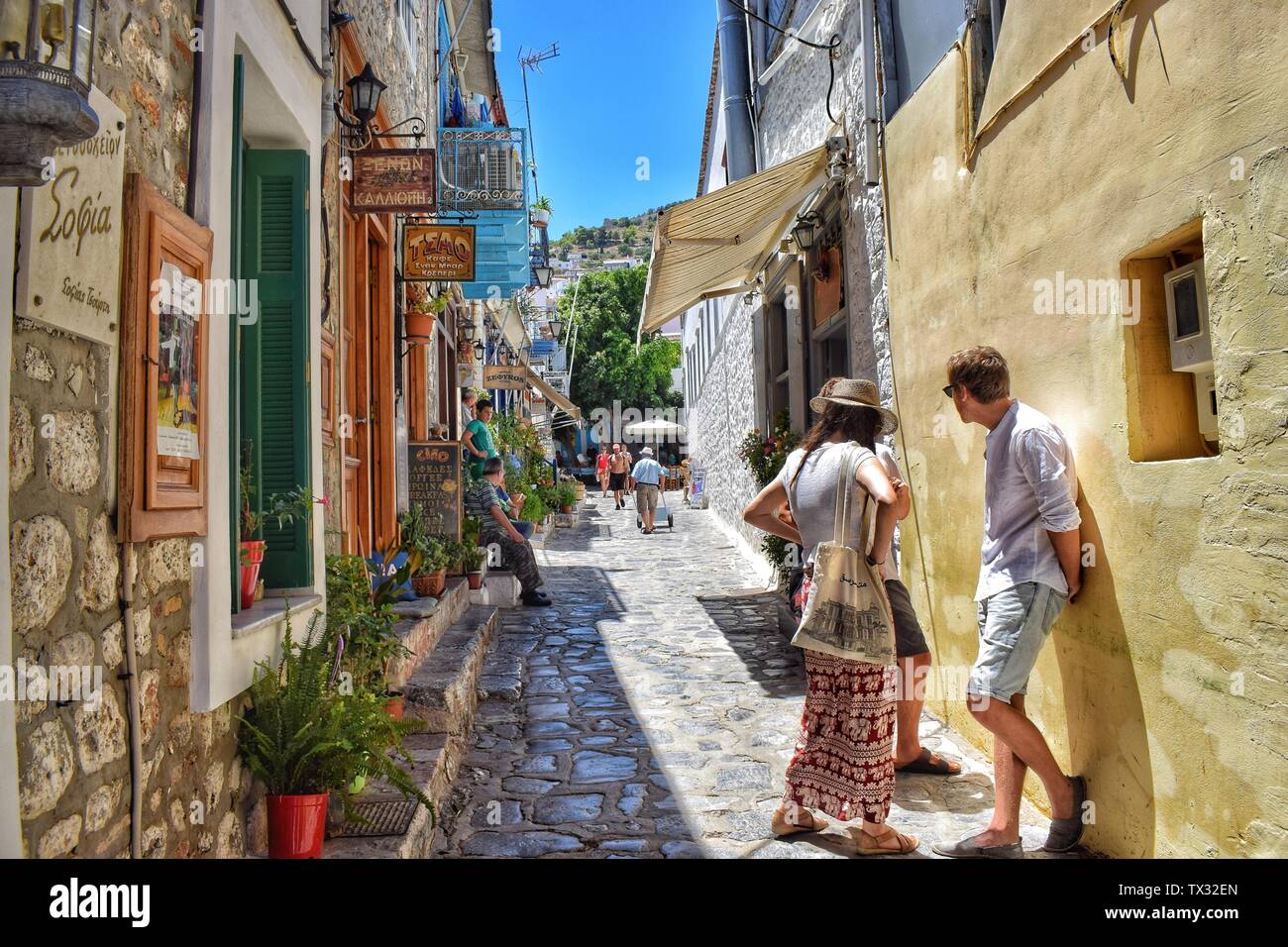 Historic Hydra Town Stock Photos & Historic Hydra Town Stock Images - Alamy