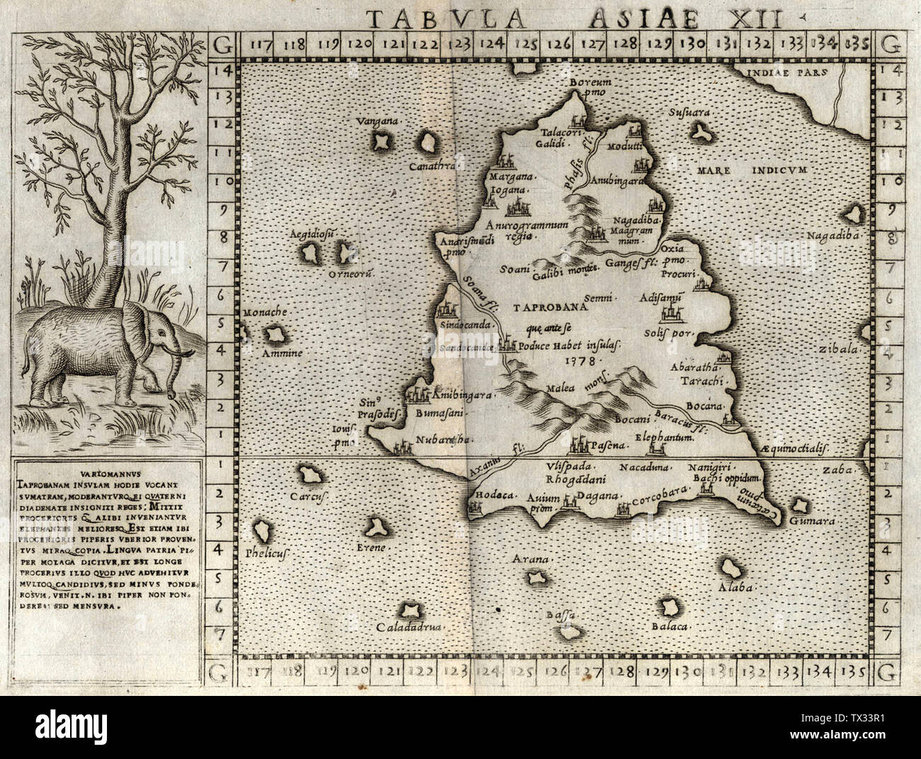 Map of taprobana High Resolution Stock Photography and Images - Alamy