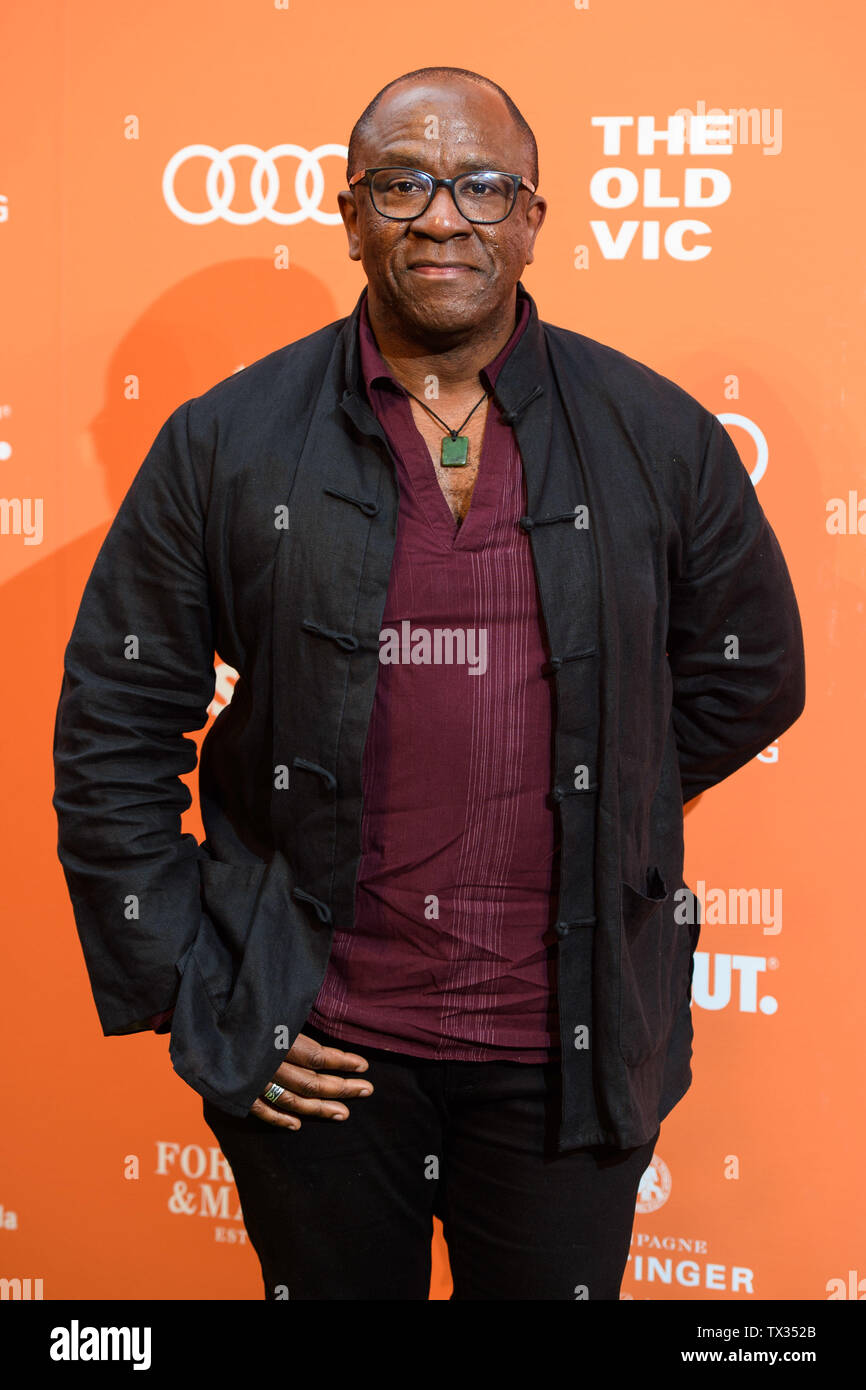 Lucian Msamati attending the Old Vic Midsummer Party, at The Brewery in ...