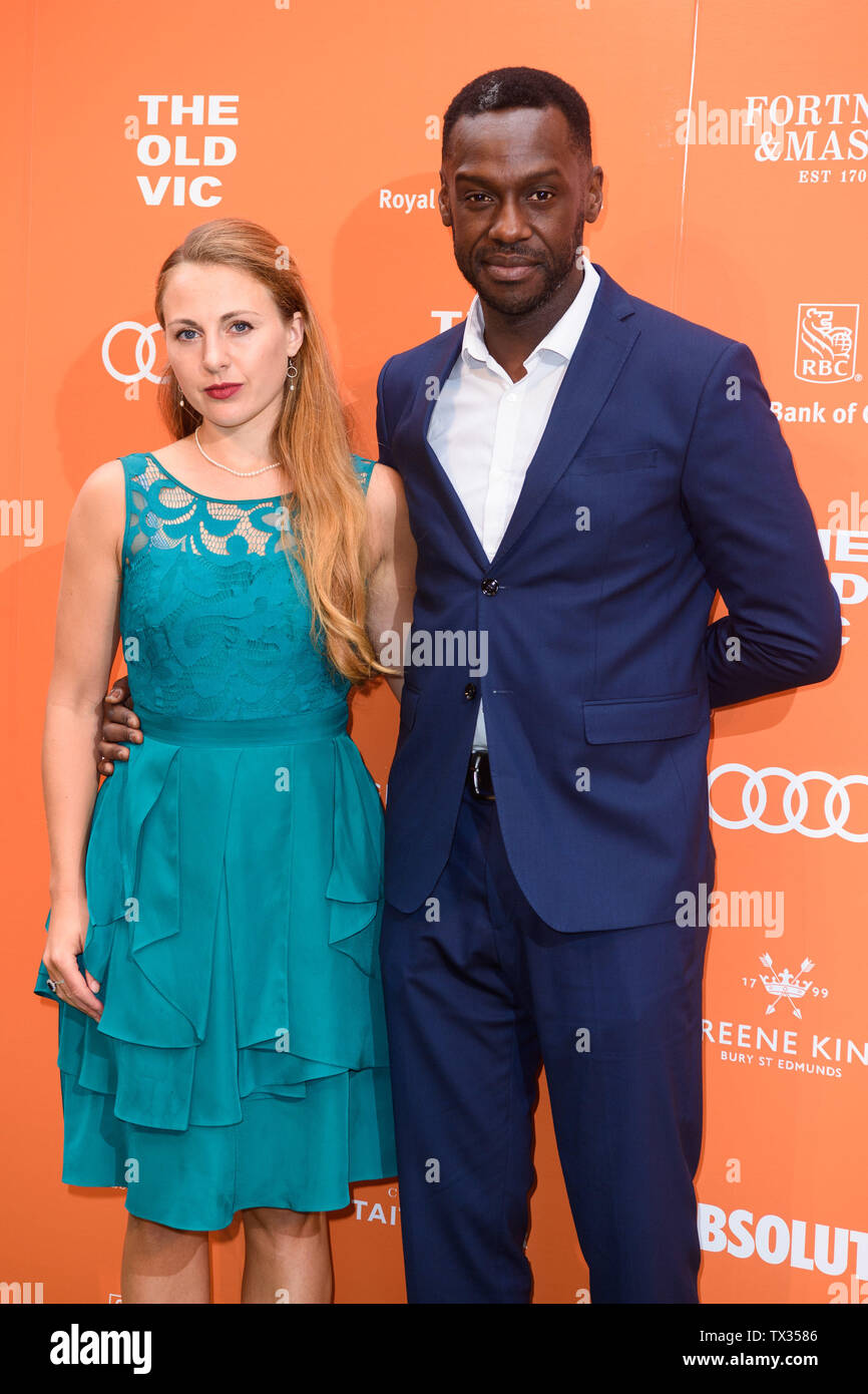 Sule Rimi attending the Old Vic Midsummer Party, at The Brewery in ...