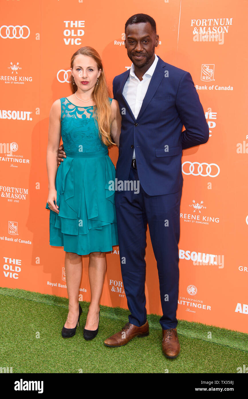 Sule Rimi attending the Old Vic Midsummer Party, at The Brewery in ...