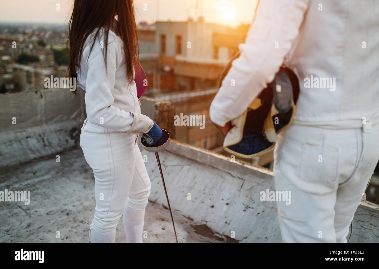 Outdoor fencing hi-res stock photography and images - Alamy