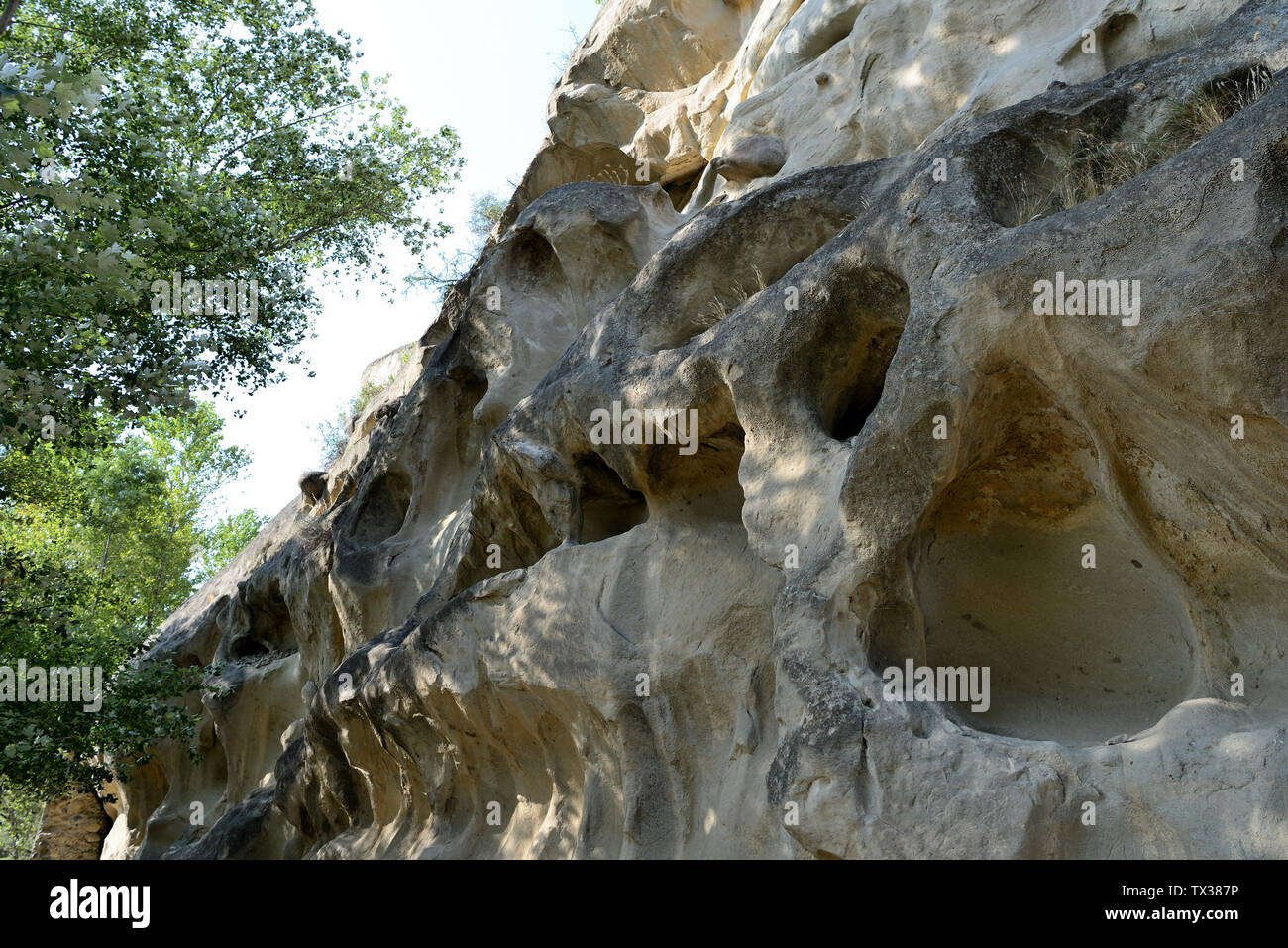 Ancient cave city hi-res stock photography and images - Alamy