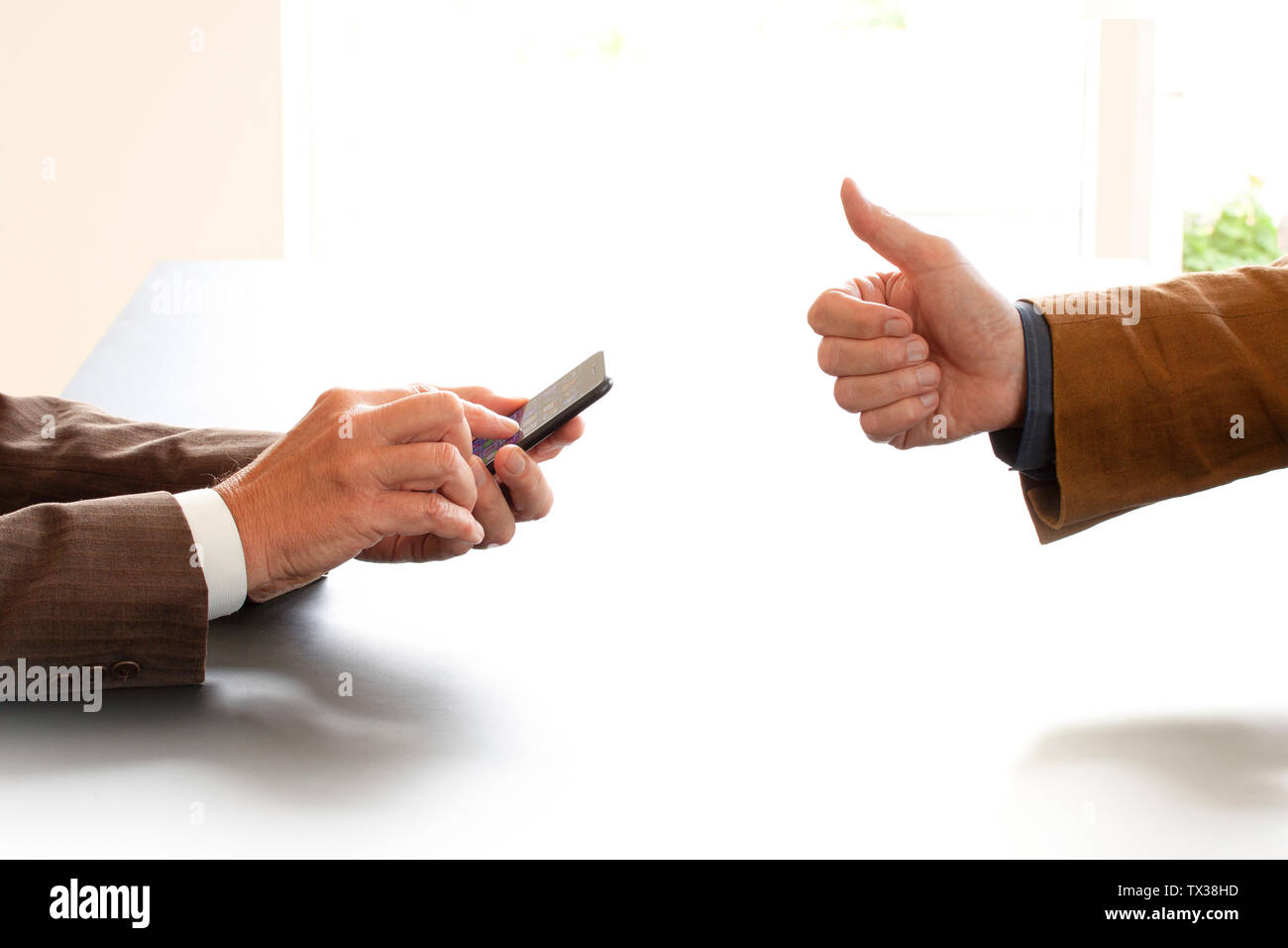 Conversation Between Two People Texting