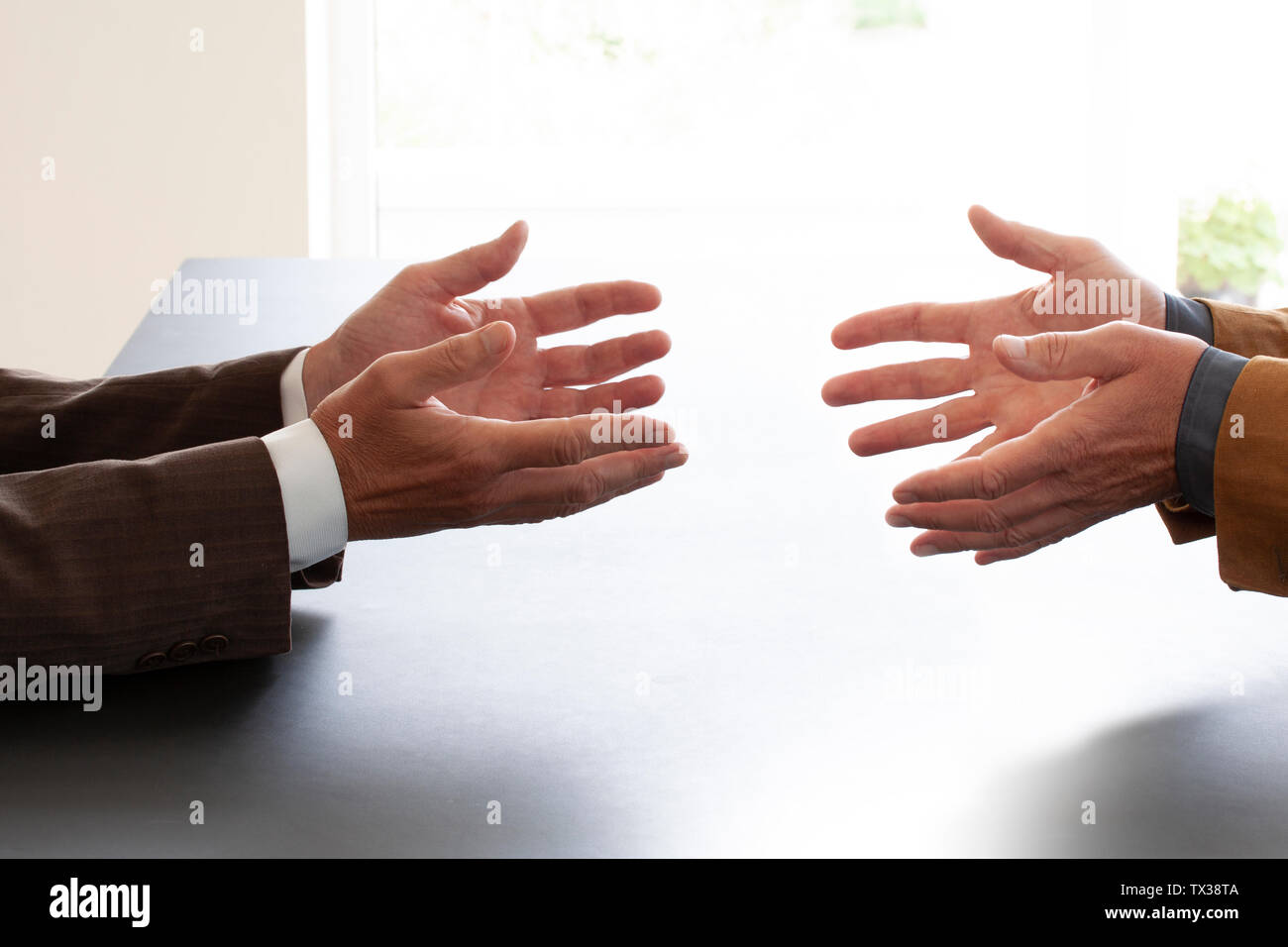 Hand Gesture Conversation High Resolution Stock Photography and Images ...